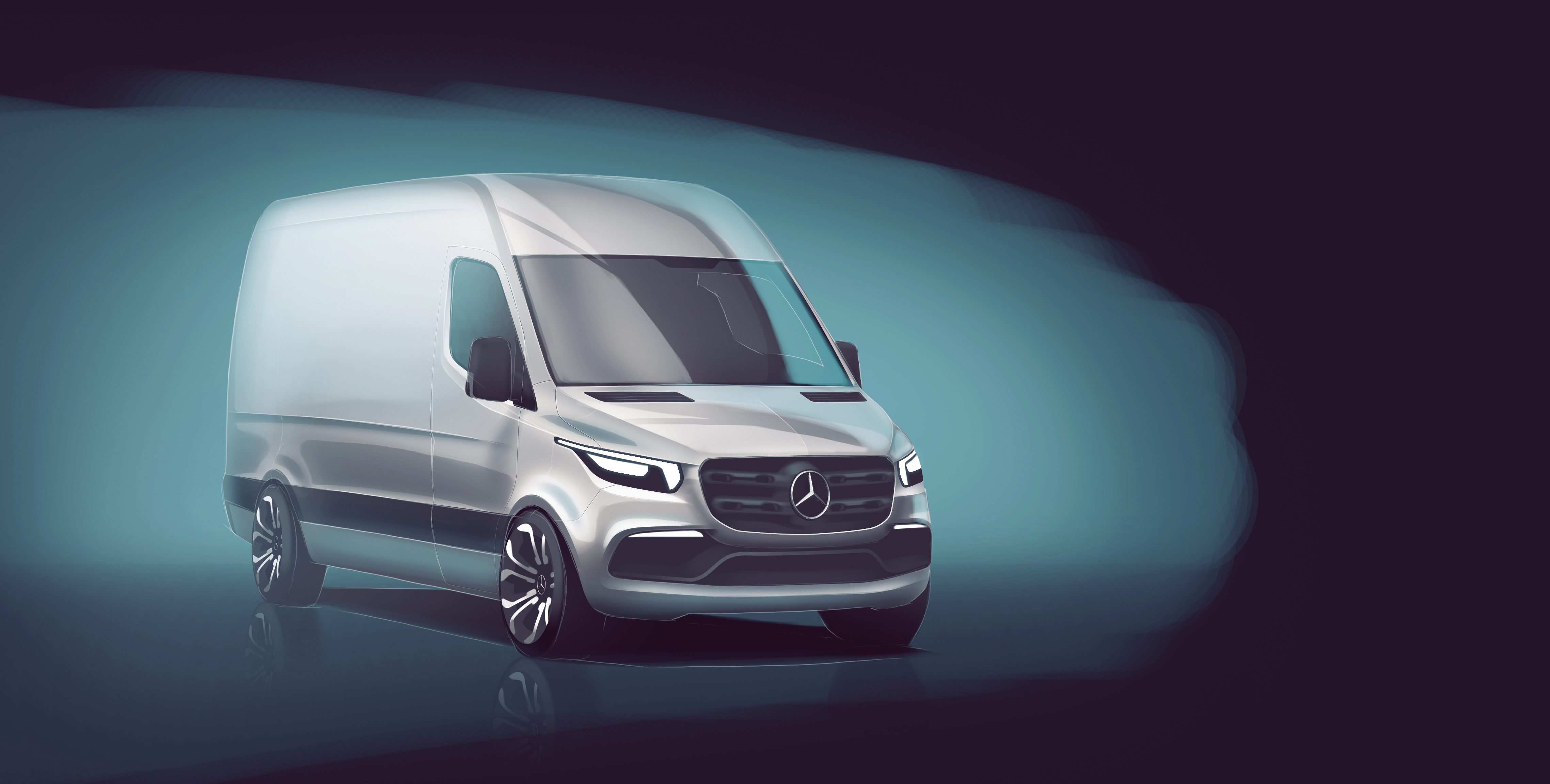 Mercedes-Benz Vans reveals first details of the new Sprinter - Future ...