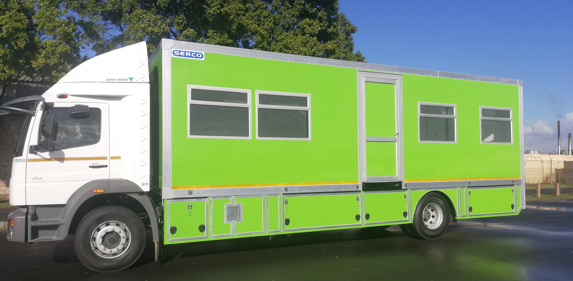Serco trucks being used by film stars! - Future Trucking & Logistics