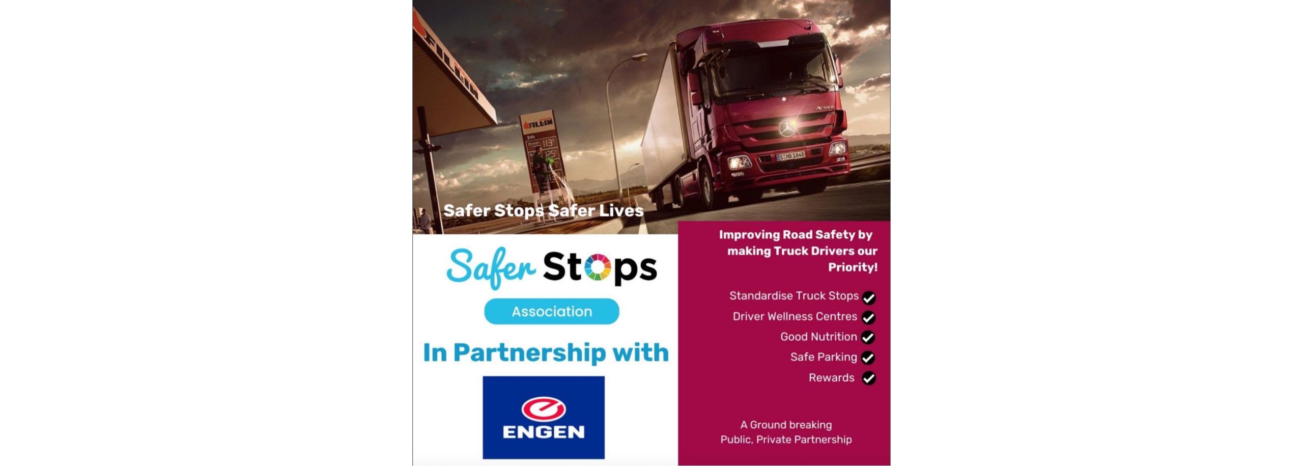 Engen partners with SaferStops Association - Future Trucking & Logistics