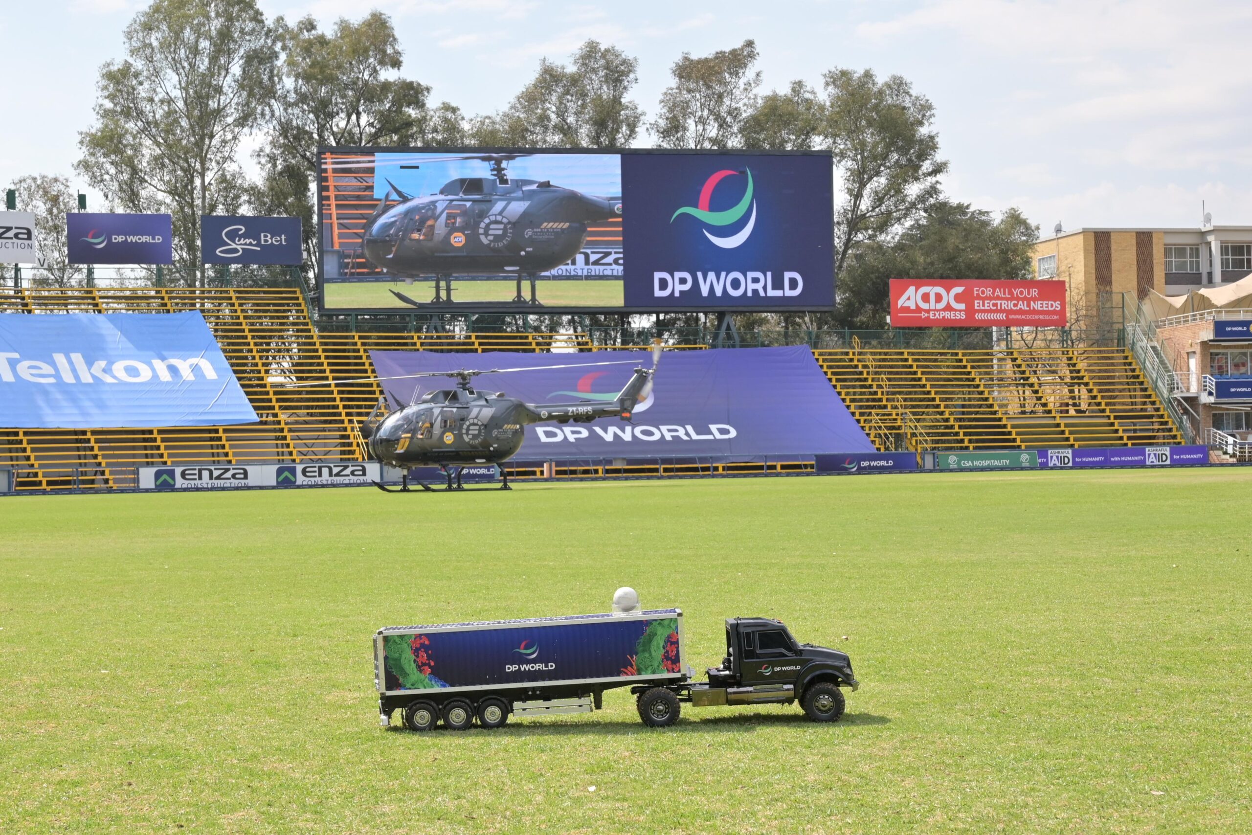 DP World Extends Partnership With Wanderers Stadium & Lions Cricket ...